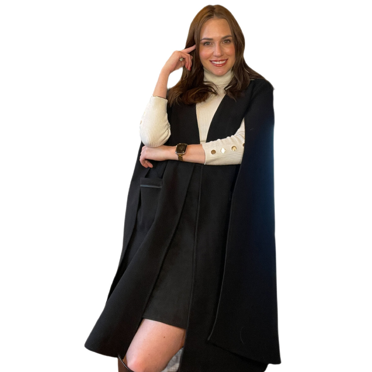 Abrigo Isabel, capa para mujeres elegantes – Estefania Turbay